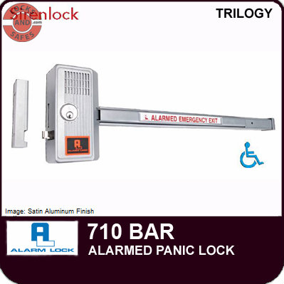 710 Series Alarmed panic Locks by Alarm Lock.