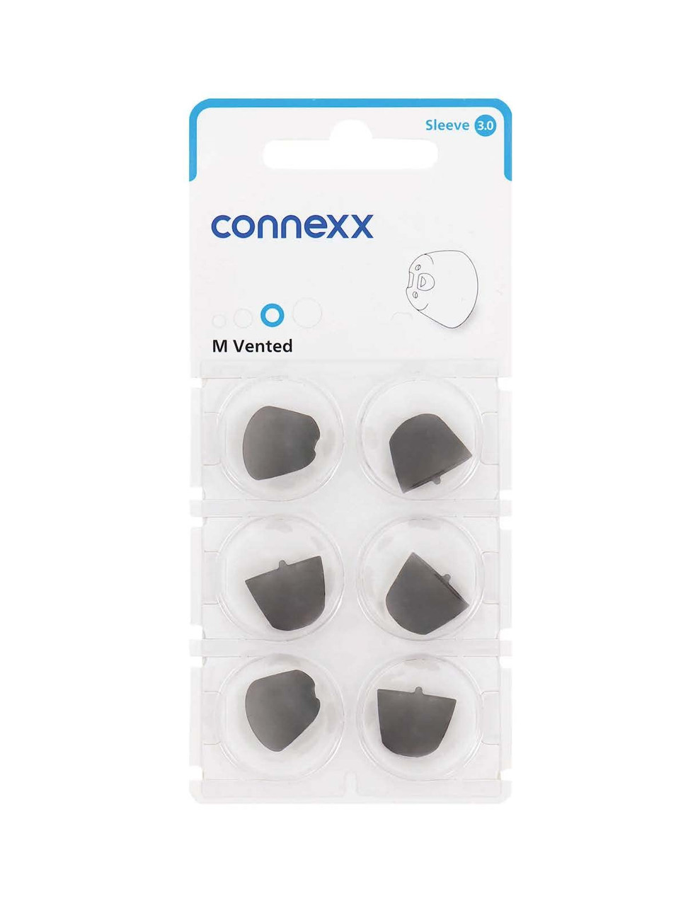 Signia Medium Vented Connexx Sleeve 3.0 Vented by Signia (Formerly ...