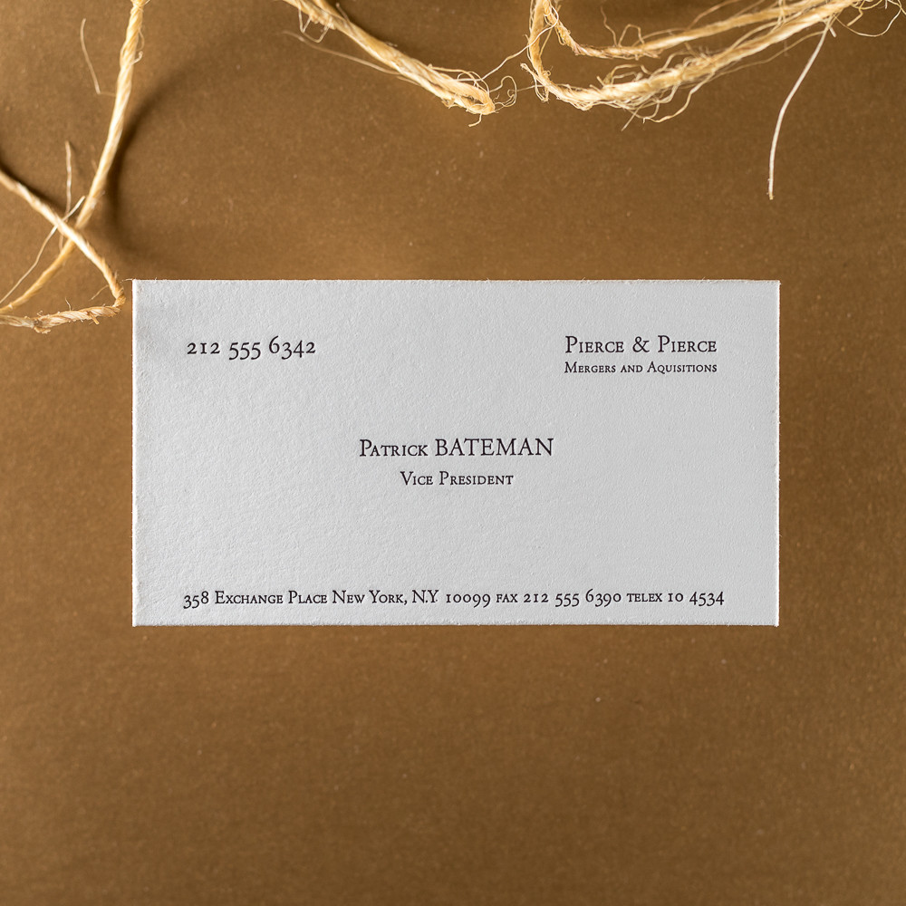 American Psycho - THE MANDATE PRESS