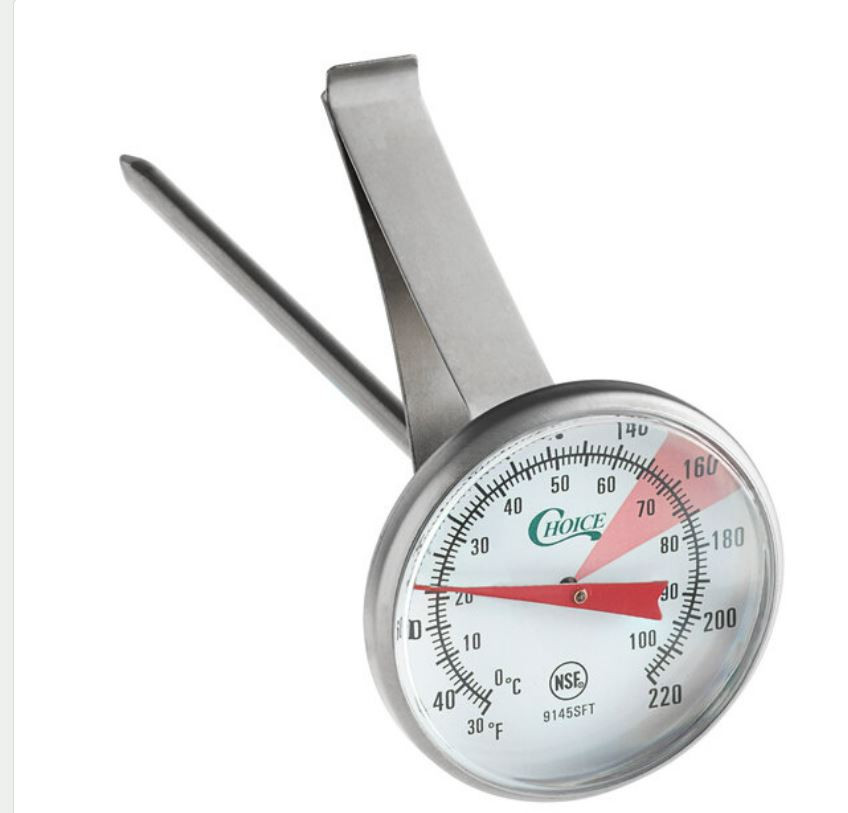 Stainless Steel Thermometer Long Stem | The Cheesemaker