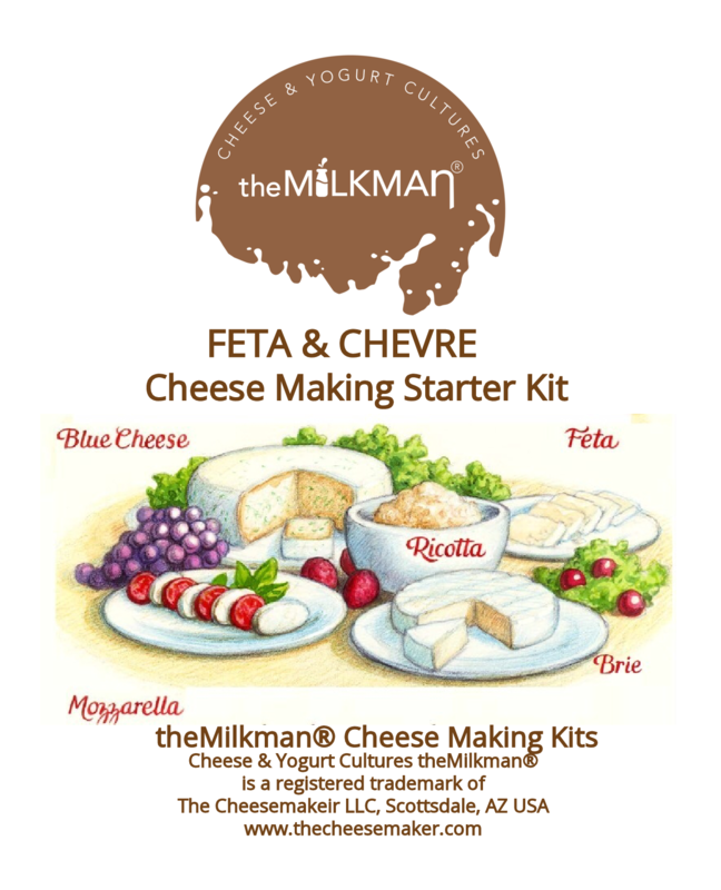 theMilkman® Feta & Chevre Cheese Making Starter Kit