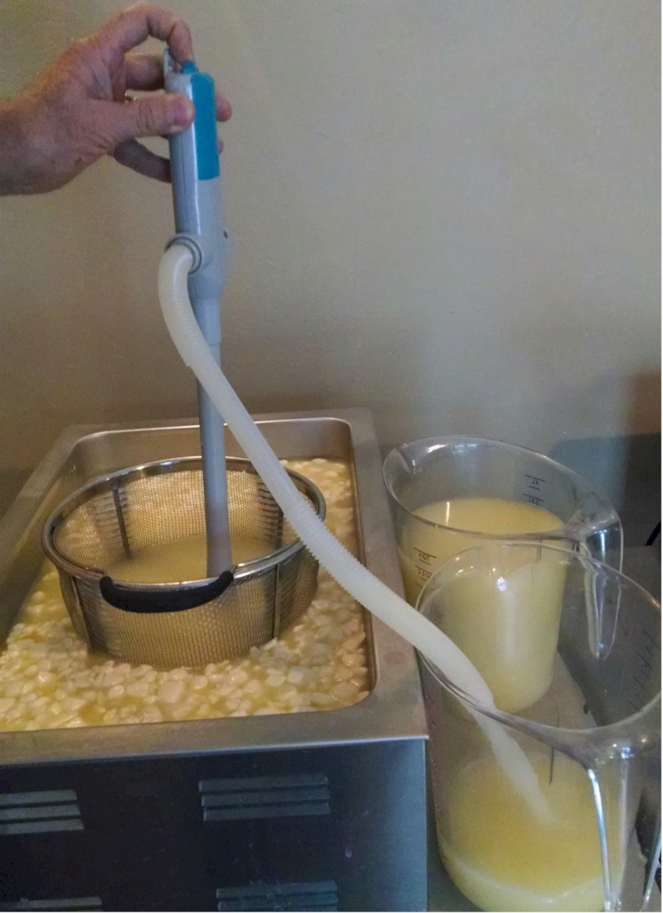 Whey Strainer - Curd Pump | The Cheesemaker