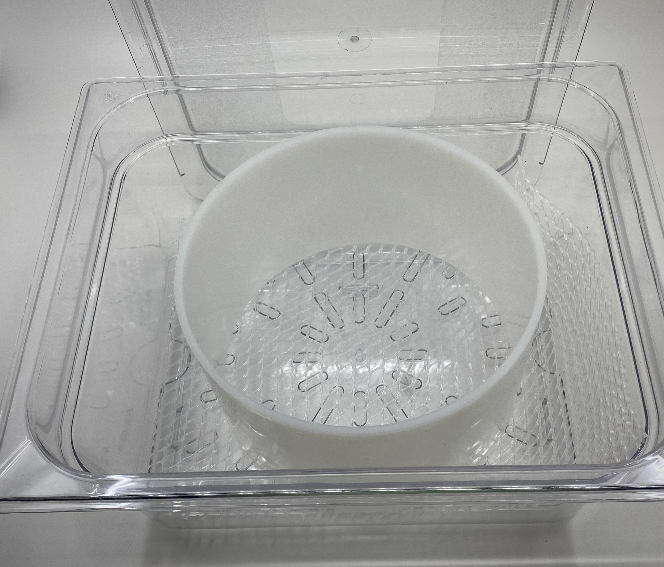 Cheese Aging Containers-Includes Draining Platform - Cheese Ripening ...