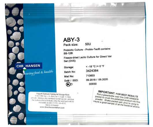 Aby3 Probiotic Yogurt Culture-Wholesale-10 Units - Bulk Starter Culture - Aby 3 | The Cheesemaker