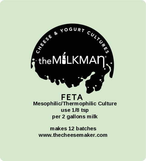 theMilkman™ FETA Cheese Starter Culture