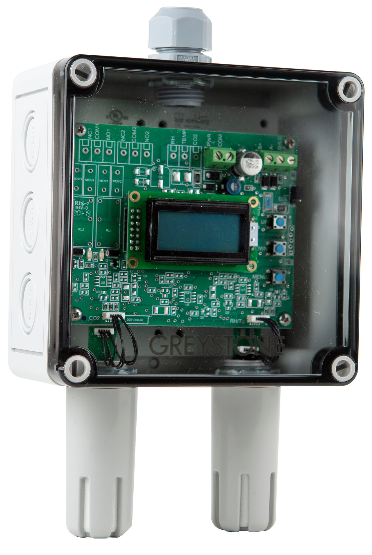 Combination temperature, humidity and C02 sensor