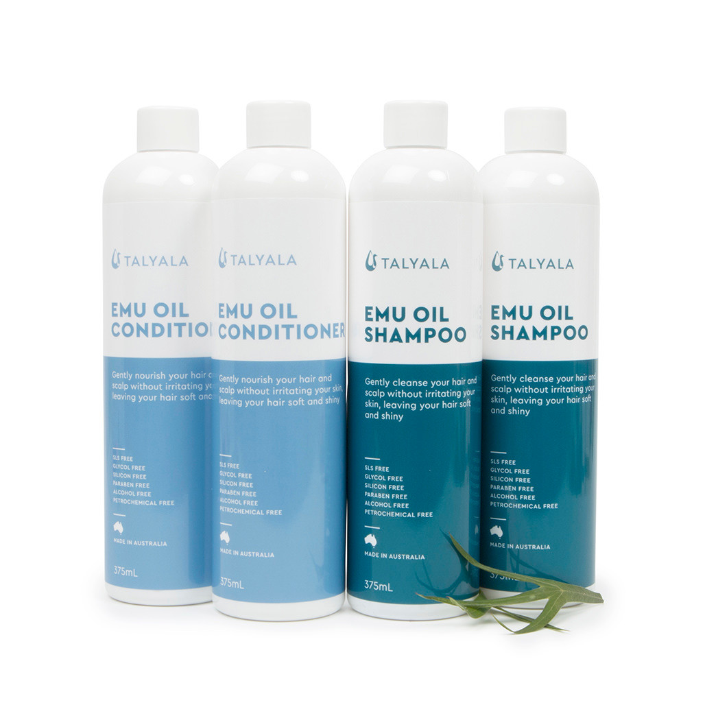 Natural Emu Oil Shampoo 375ml - Talyala Emu Oil