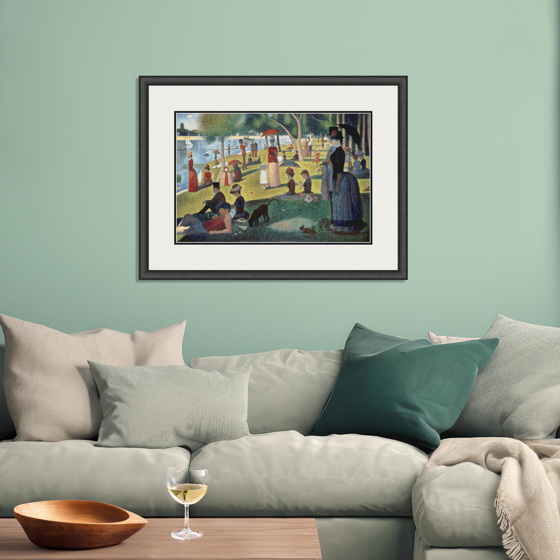 A Sunday Afternoon on the Island of La Grande Jatte Cross Stitch ...