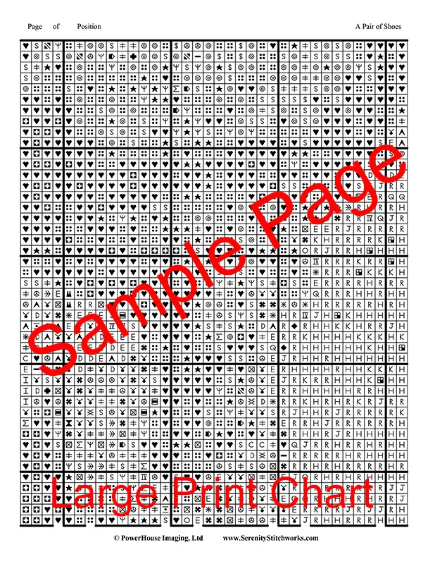 A Pair of Shoes Cross Stitch Pattern | Vincent van Gogh | Impressionism ...