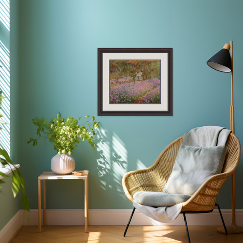 Irises in Monet's Garden Cross Stitch Pattern - Claude Monet ...
