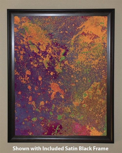 purple pet cremation art to remember a pet