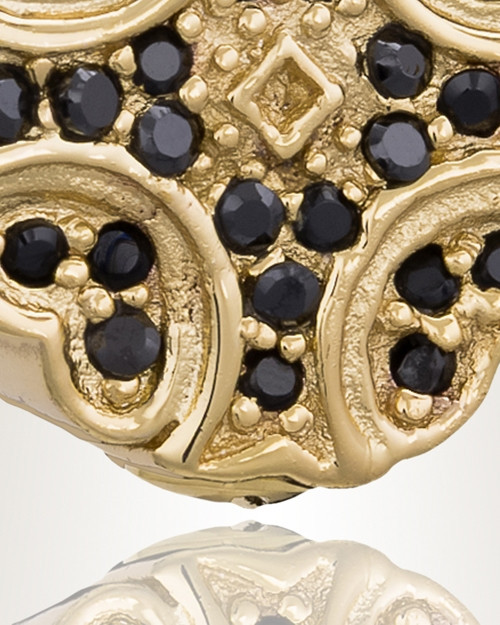 Gold Plated Celestial cremation jewelry and evening memorial jewelry