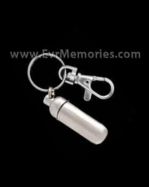 High quality aluminum cremation chamber keychain by Everlasting Memories