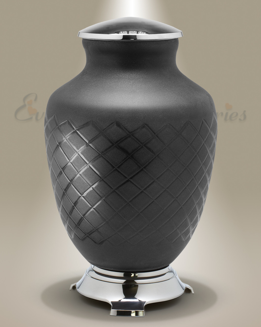 Baroque Brass cremation urns by Elegante