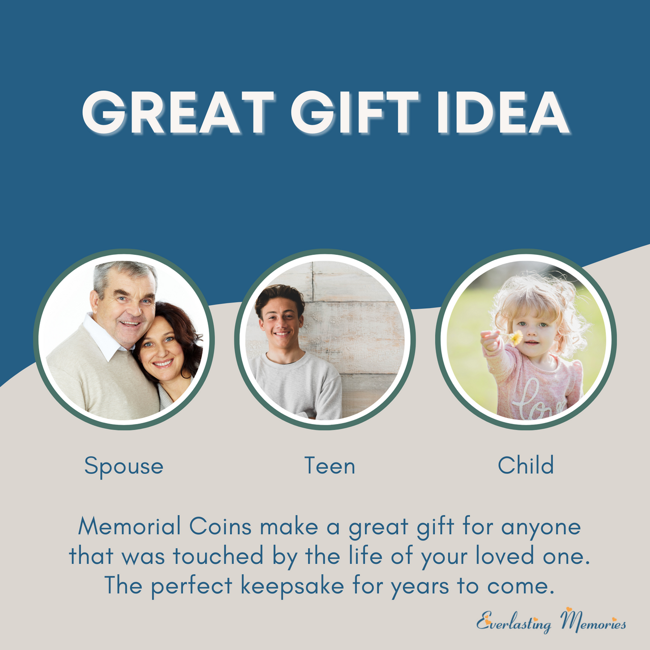 Memorial Coin, Challenge Coins for Gifts, Personalized Coins for Families