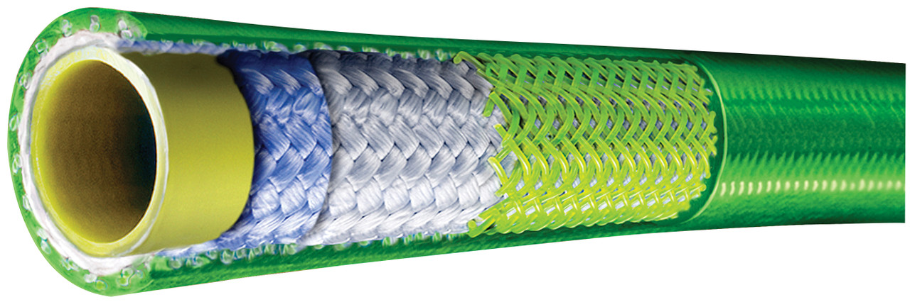 Piranha Jet Hose 1/2x500' MxMS 4000 PSI Green - American Jetter