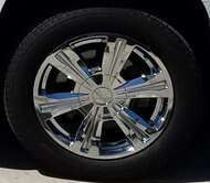 GMC Terrain Chrome Wheel Skin Hubcap Cover 18" (2016-2018) - Upgrade ...
