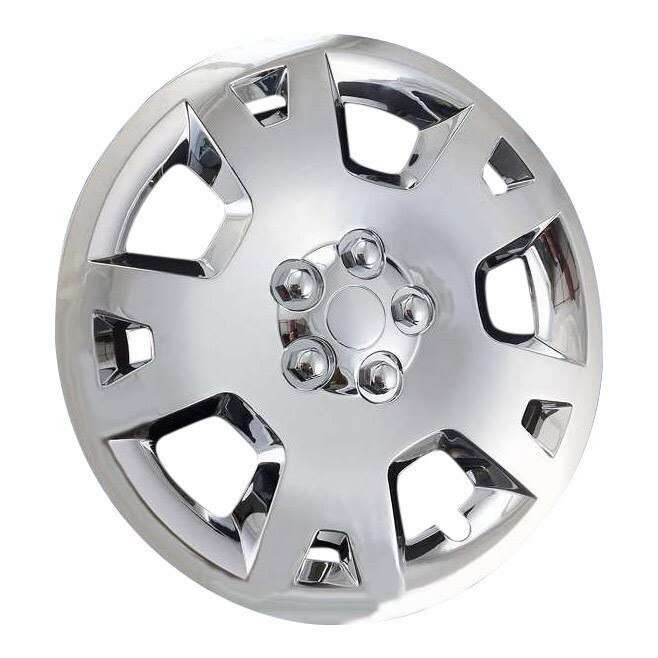 New Custom Aftermarket Hubcaps / Wheel Covers 78023 17" Chrome SET OF 4 ...