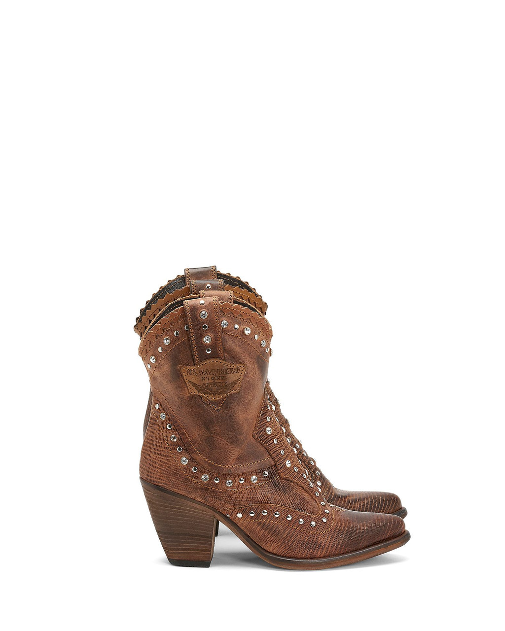 EL VAQUERO Thorn Rider Whiskey Texan Western Boots - BootJunky.com