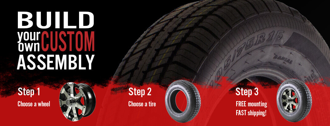 Trailer Tires, Wheels, Rims, Parts, Fenders, Lighting and Accessories