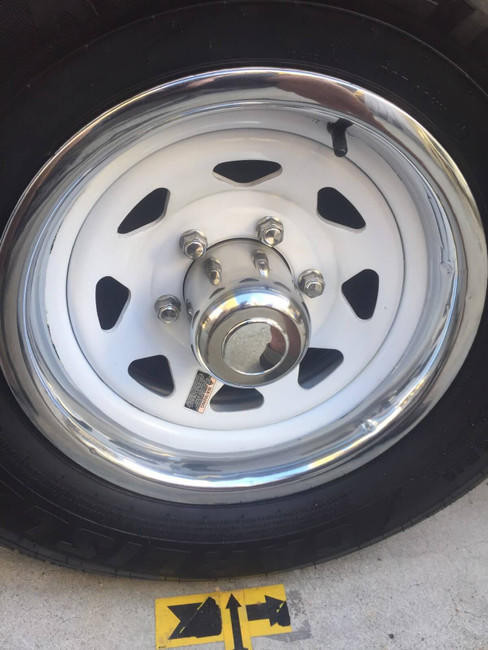 4.25" Stainless Steel EZ Lube Center Cap