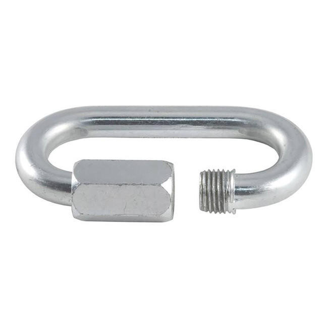 Safety Chain Quick Link- Zinc- 0.5 in. Threaded