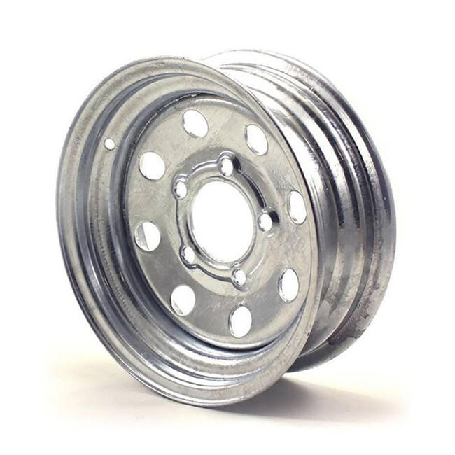 12X4 5-Lug on 4.5" Galvanized Heavy Duty Mod Trailer Wheel