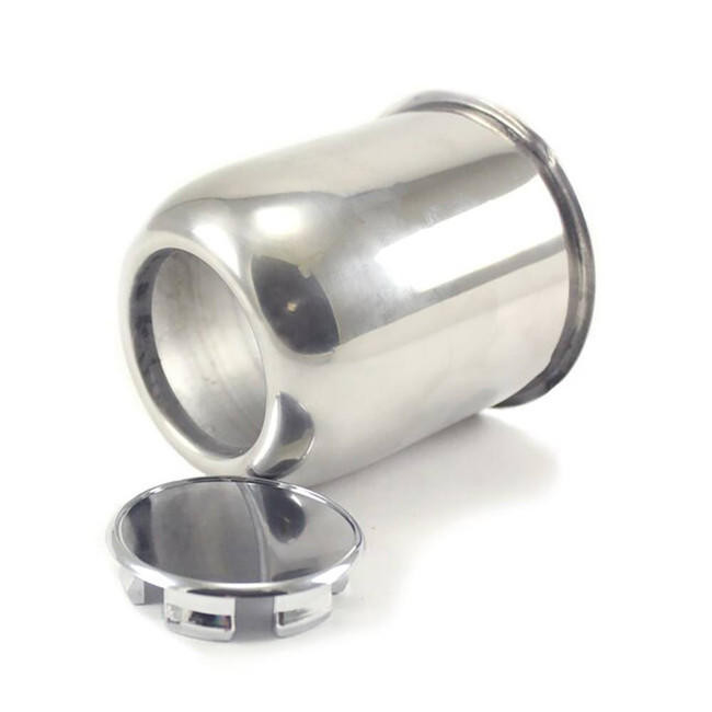 3.19" Stainless Steel EZ Lube Center Cap - Long