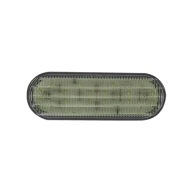 LED 6" Oval Clear Submersible Trailer Reverse Light