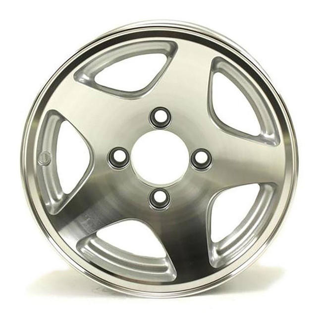 12X4 4-Lug on 4" Aluminum Series 04 Trailer Wheel - 424440