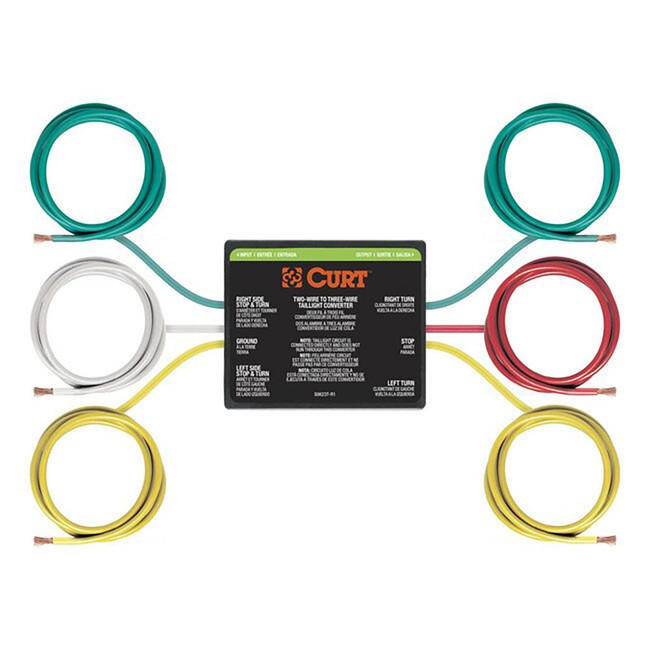 Tail Light Converter For Towing a Vehicle- Converts 2-Wire Systems To 3 ...