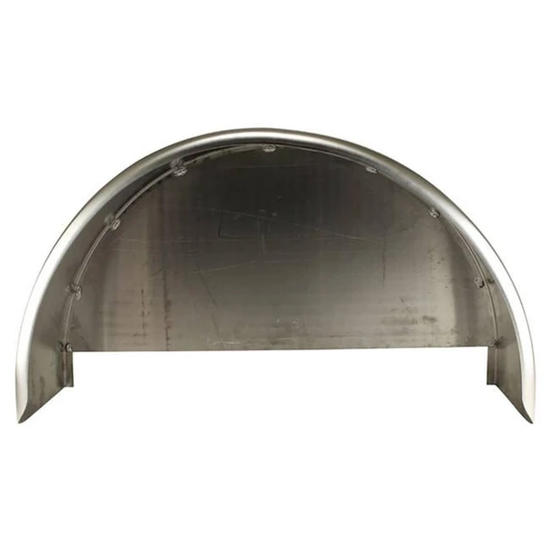 32x10 3/4 Single Axle .080 Marine Grade Aluminum Trailer Fender w/ Back ...