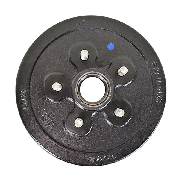 Self-Adjusting Electronic Trailer Brake Kit - 3,500 lb Capacity - 5x4.5 ...