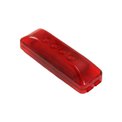 Large Red LED Clearance Light - Snap Lock
