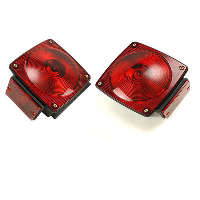 Square Standard Trailer Tail Light Set (Lights, Mounting)[under 80 ...