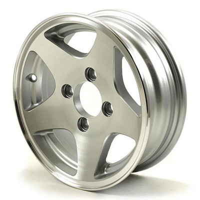 12X4 4-Lug on 4" Aluminum Series 04 Trailer Wheel - 424440