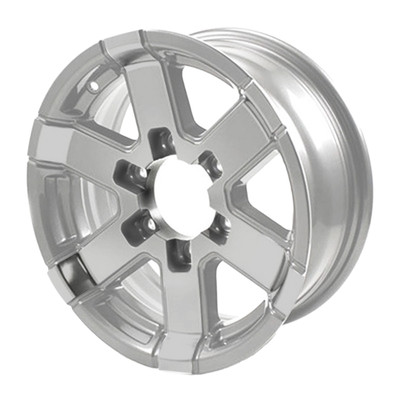 16X6 6-Lug on 5.5" Aluminum Series 07 Trailer Wheel - Full Painted ...