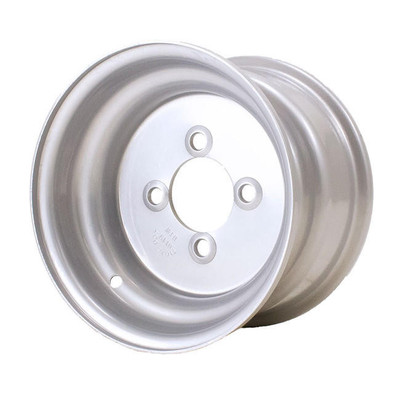 10X6 4-Lug on 4" Silver Bell Wheel - 1660#