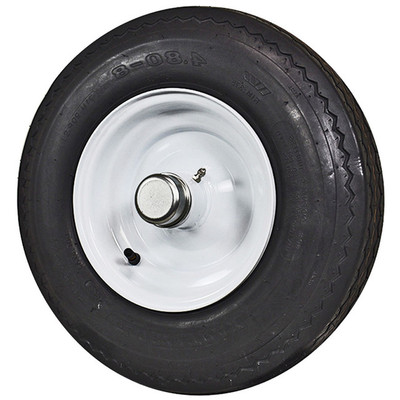 Log Splitter Wheel 4.80X8 GlobalTrax Tire Load Range C on White ...