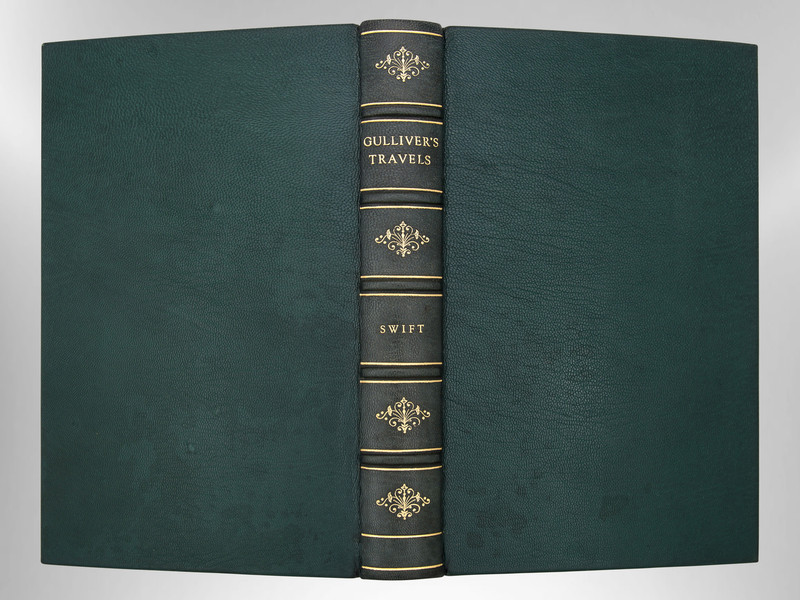 Gulliver's Travels Jonathan Swift | Signed Custom Binding Gulliver's Travels Jonathan Swift | Signed Custom Binding