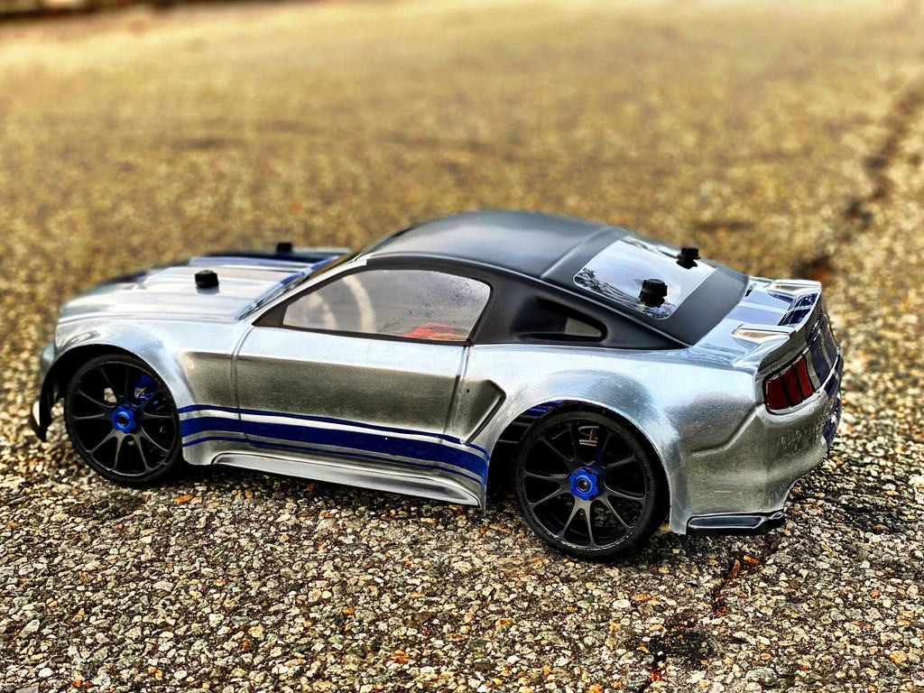 DELTA PLASTIK 0175 MUSTANG 1/8 SCALE GT RC CAR BODY (2MM) - NZ HOBBIES