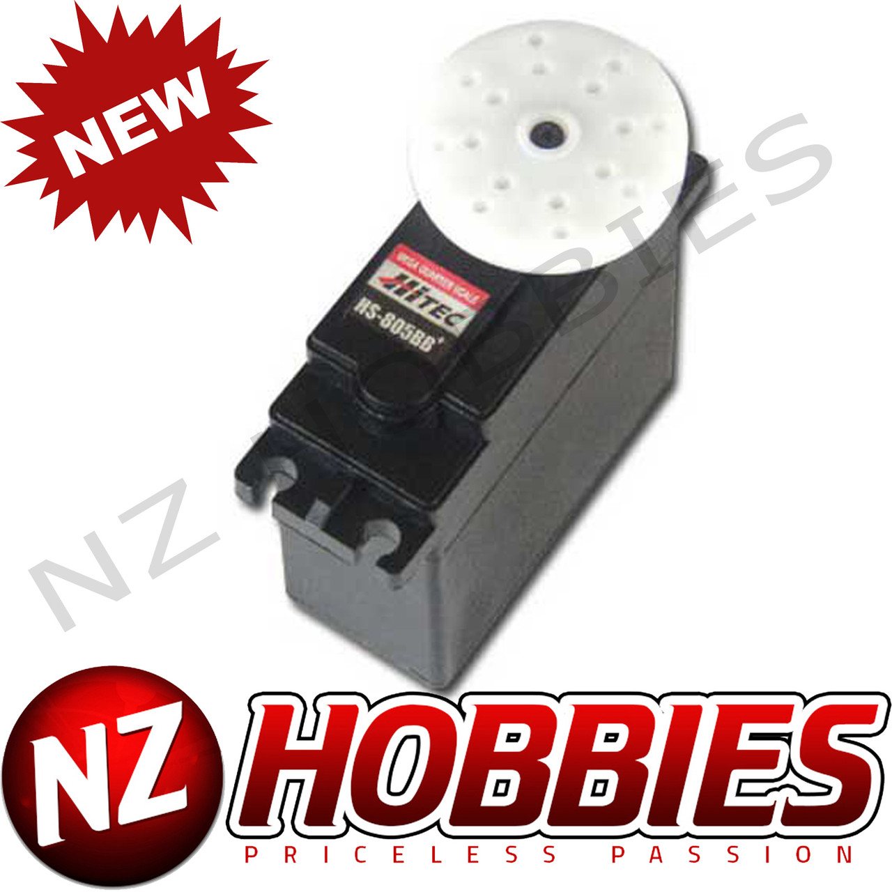 Hitec HS-805BB Giant 1/4 Scale Analog Aircraft Servo - NZ HOBBIES