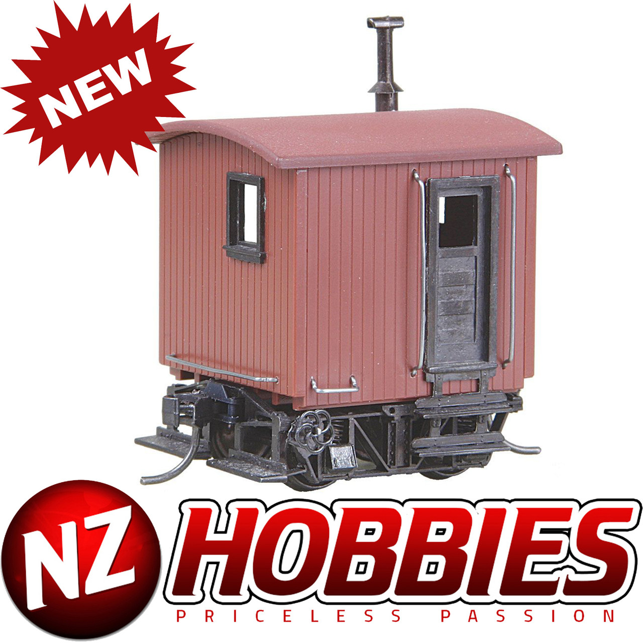 Kadee #104 HO Scale Logging Caboose Kit - NZ HOBBIES