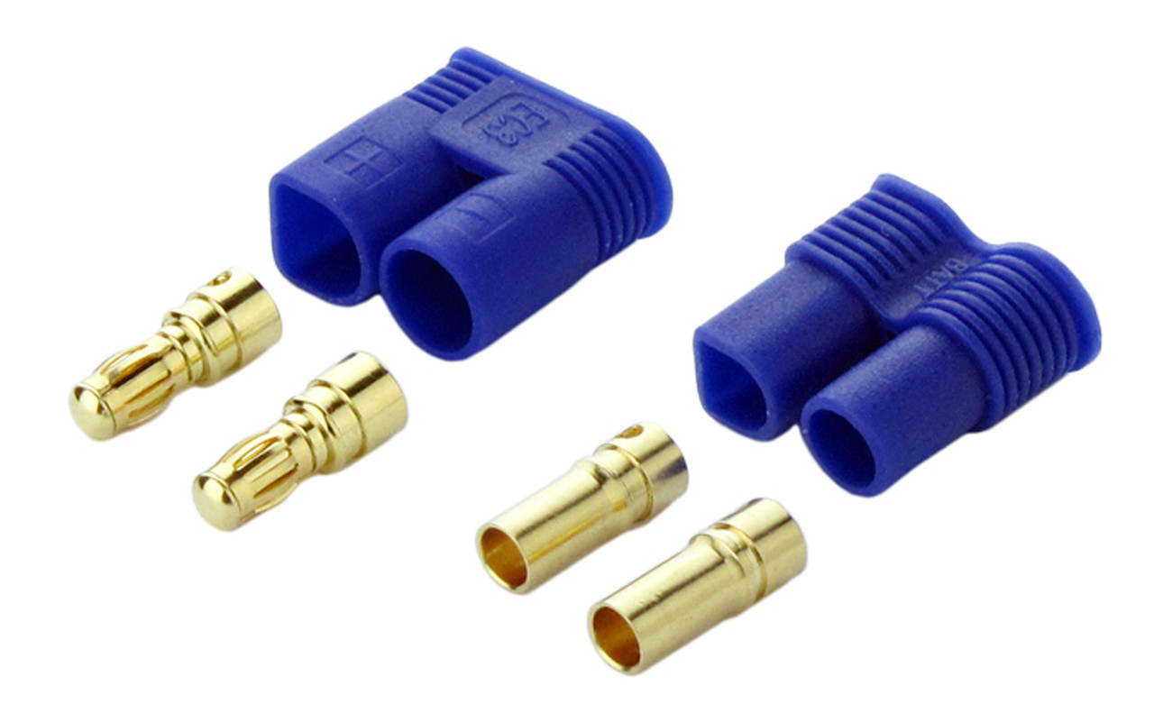 Common Sense RC EC3 Connectors - (1) Male, (1) Female - NZ HOBBIES