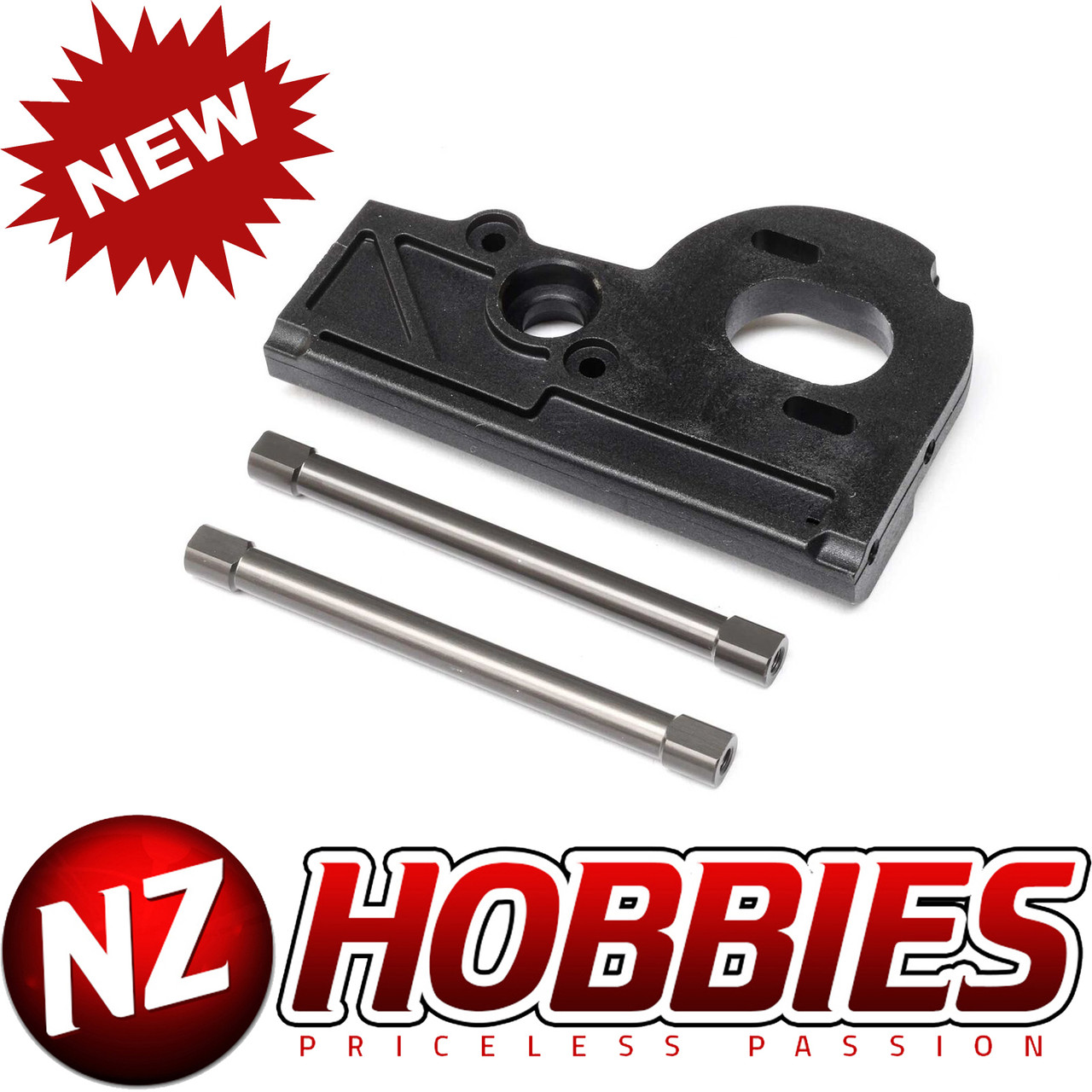 Axial AXI232078 MOTOR MOUNT AND POSTS: 1/10 SCX10 PRO COMP SCALER - NZ ...