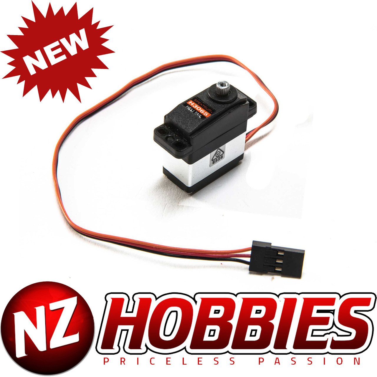 Spektrum H3065 Sub-Micro Digital Mid-Torque Ultra-Speed Metal Gear Heli ...