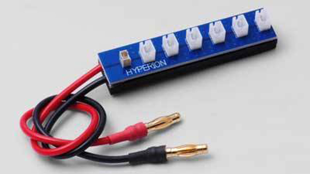 Hyperion 6 Port Parallel Charge Adapter For Blade MCPX 1S Lipo Battery ...