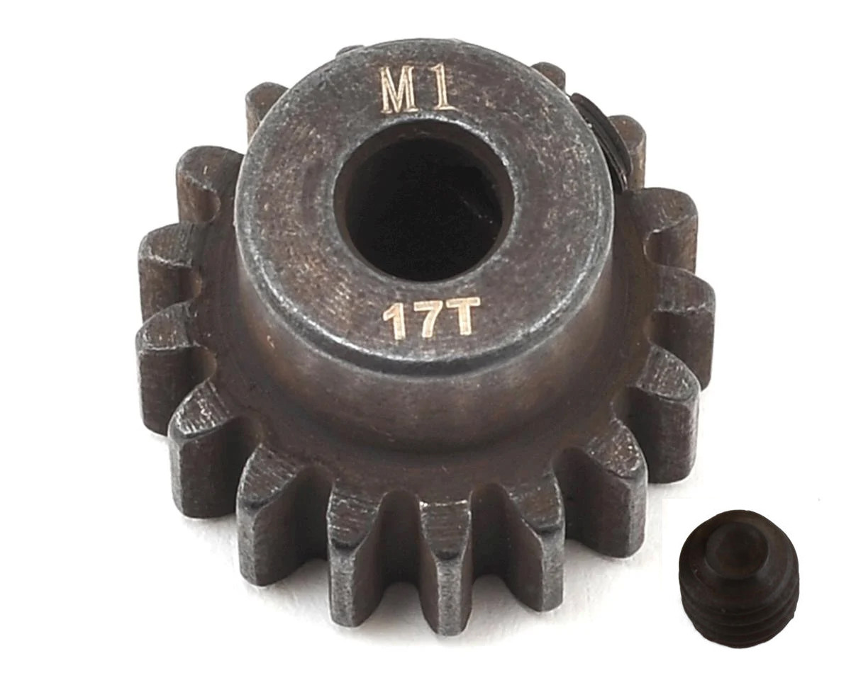 NZHOBBIES Mod 1 / M1 Steel Pinion Gear 17T 5mm Shaft 17-Tooth - NZ HOBBIES