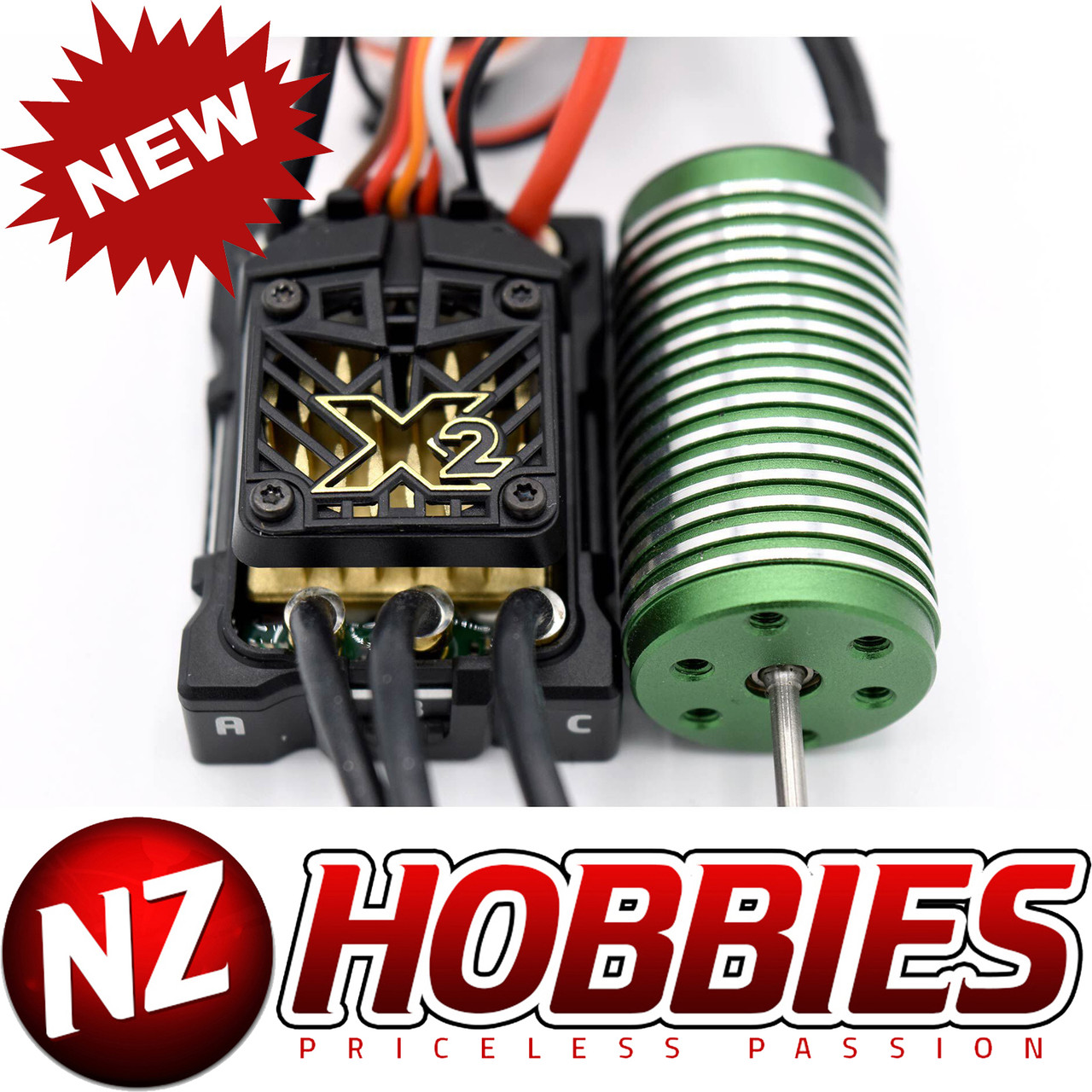 Castle Creations CSE010016903 Mamba Micro X2, 16.8V, Waterproof ESC ...