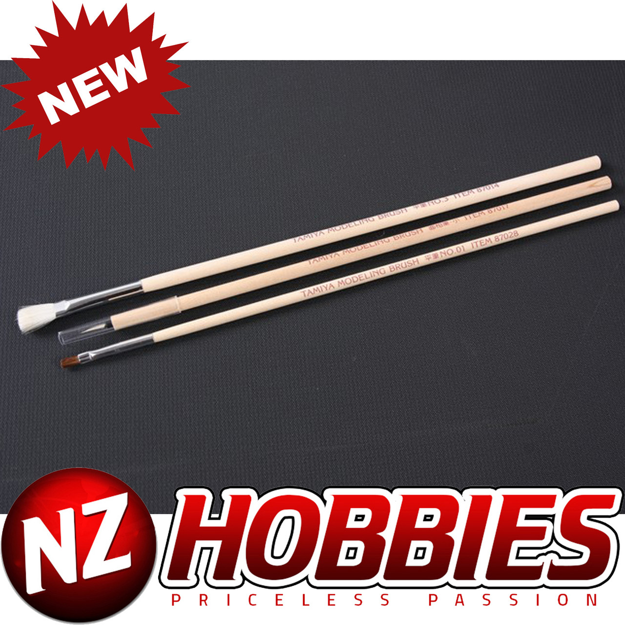 TAMIYA TAM87066 Modeling Brush Basic Set - NZ HOBBIES